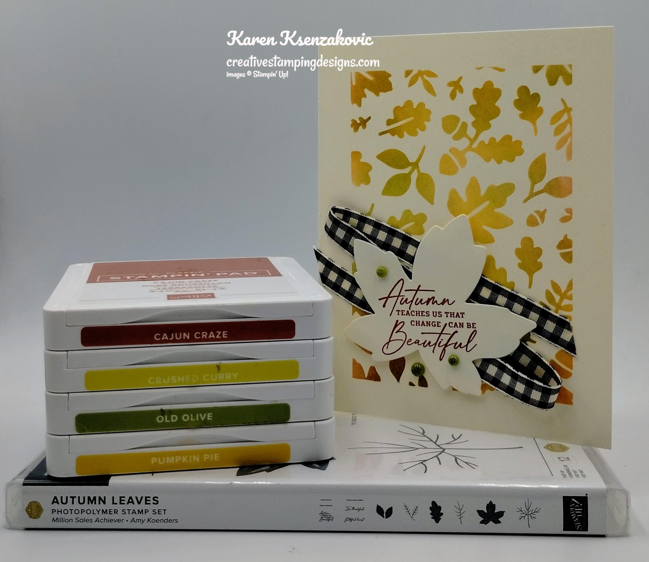 Stampin’ Up! Autumn Leaves Abundant Beauty | Creative Stamping Designs