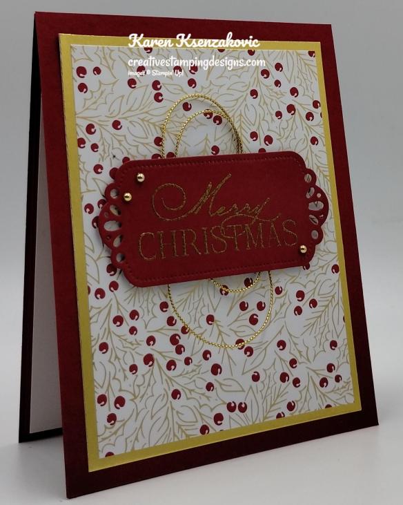 Stampin’ Up! Brightest Glow CAS | Creative Stamping Designs