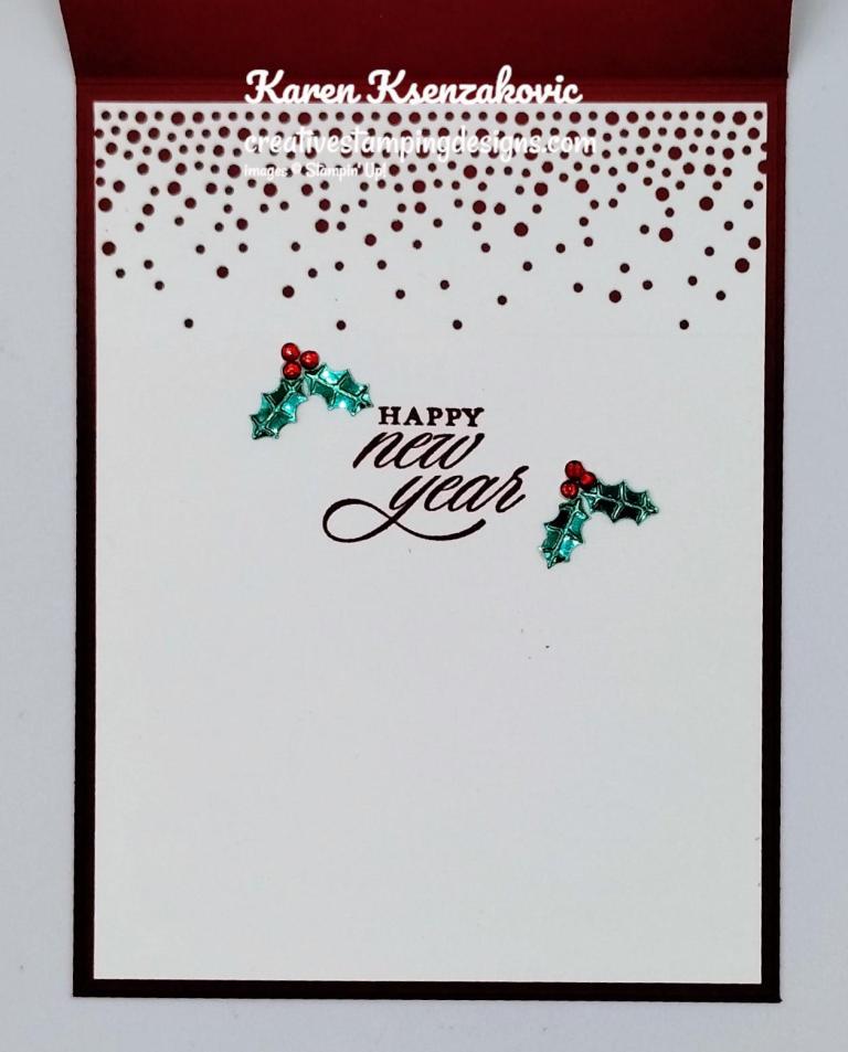 Stampin’ Up! Brightest Glow CAS | Creative Stamping Designs