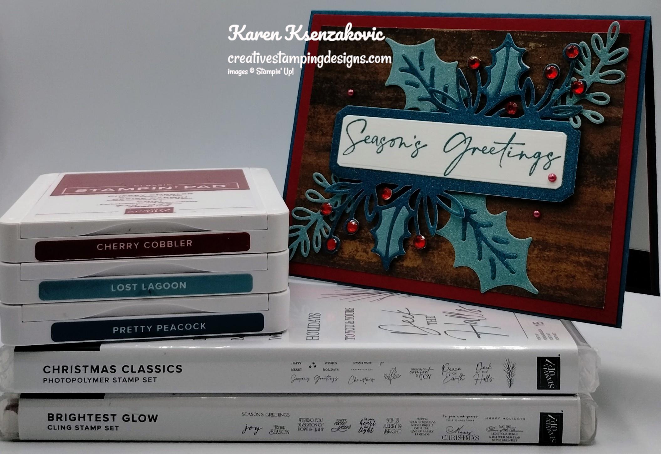 Stampin’ Up! Christmas Classics Seasons Greetings | Creative Stamping ...