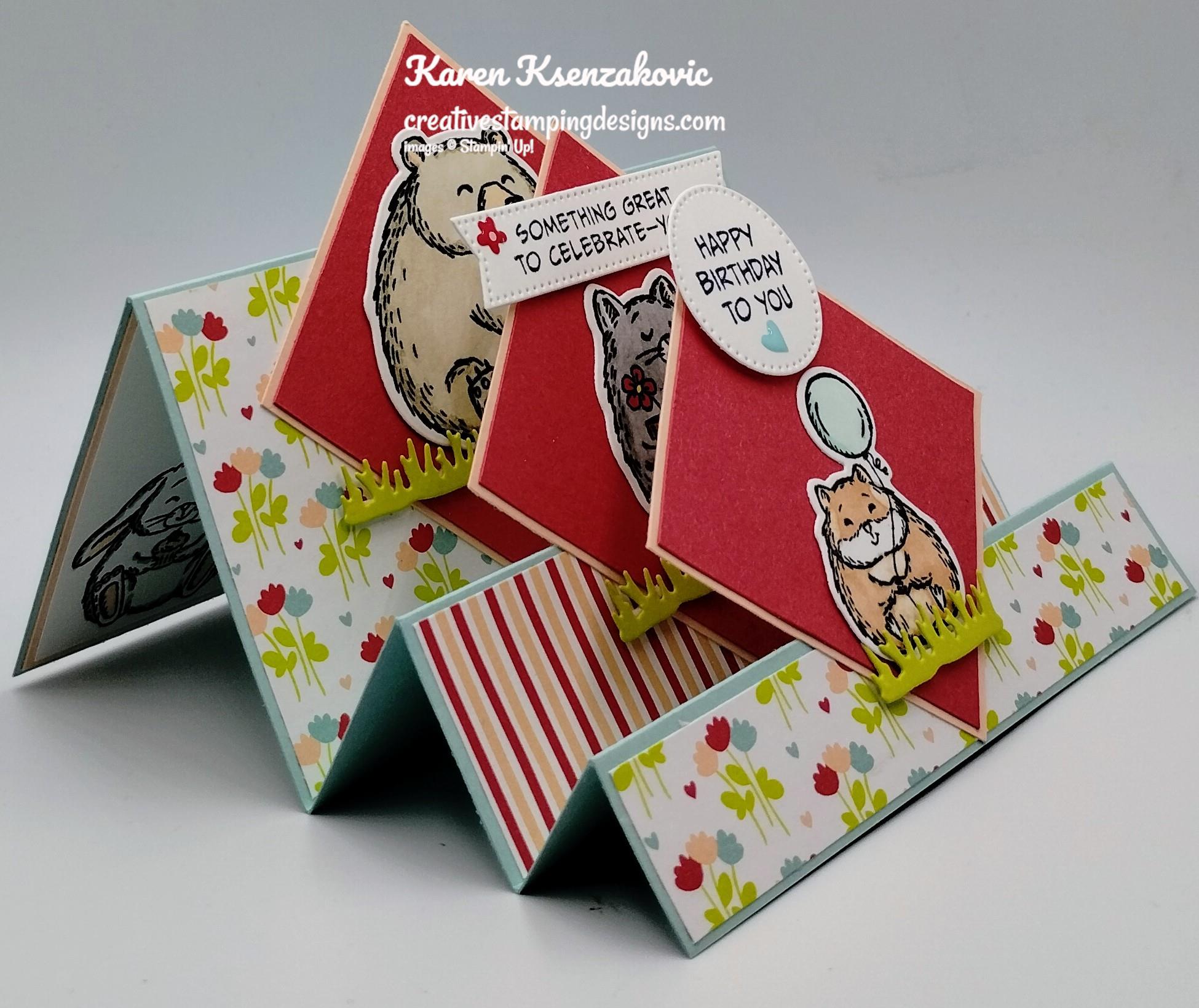 Stampin’ Up! Fluffiest Friends for Fun Fold Friday | Creative Stamping ...