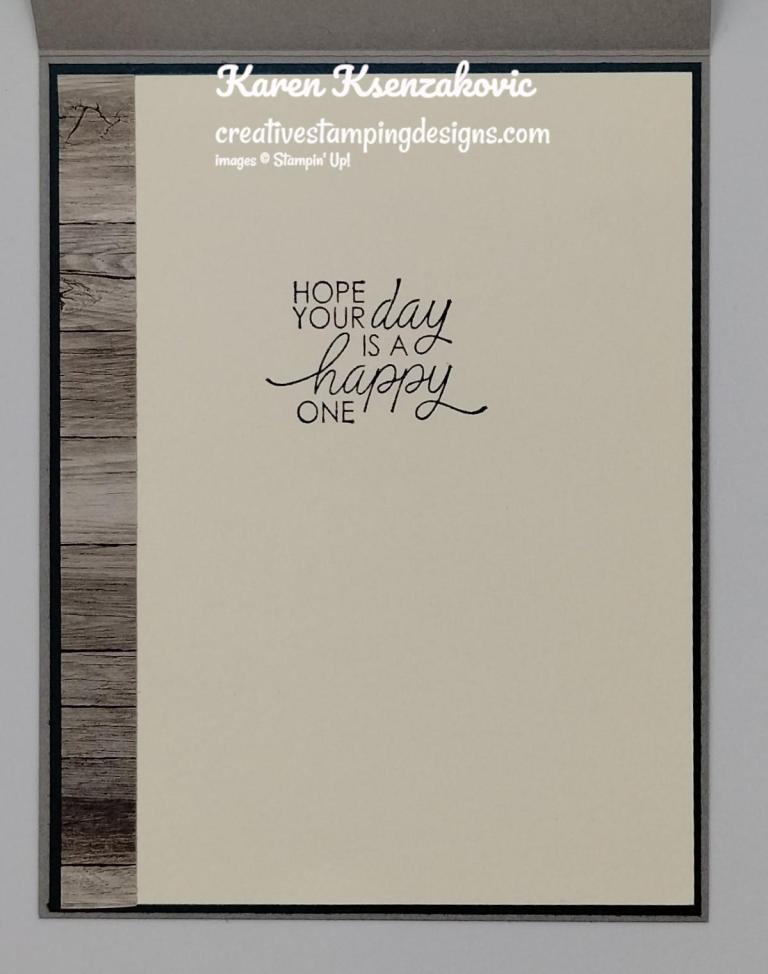 Stampin’ Up! Rustic Crate for The Happy Inkin’ Thursday Blog Hop ...