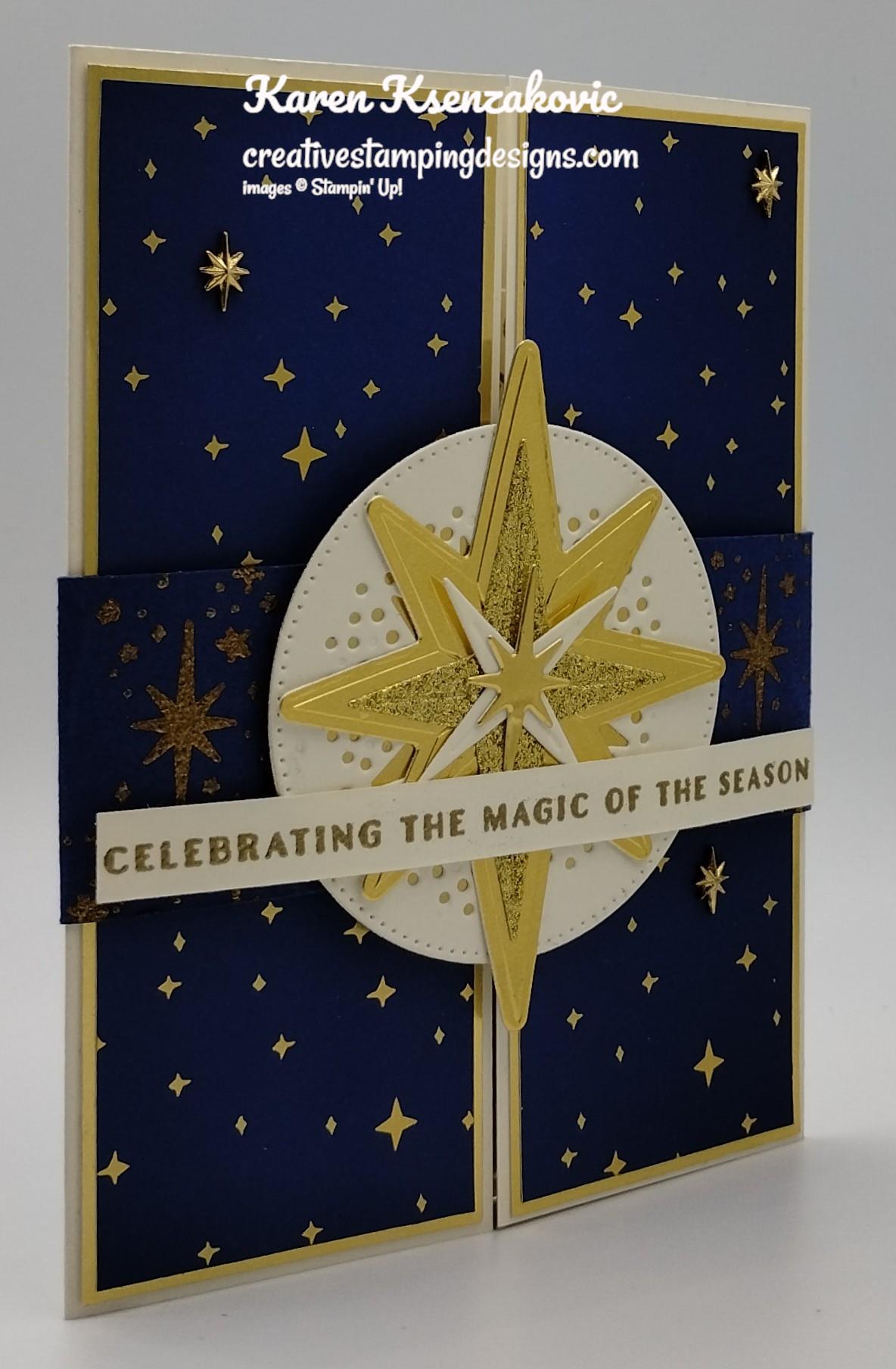 Stampin’ Up! Stars At Night for Fun Fold Friday | Creative Stamping Designs