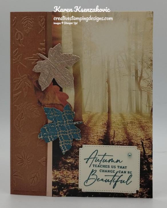 Stampin’ Up! Autumn Leaves | Creative Stamping Designs