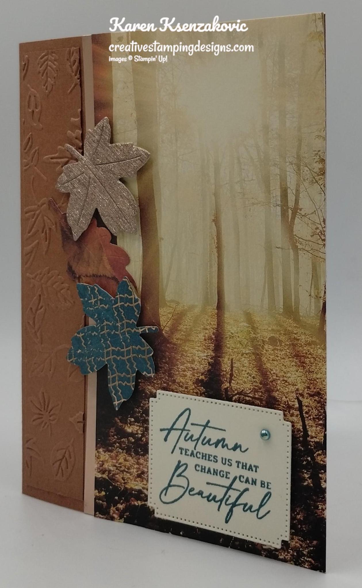Stampin’ Up! Autumn Leaves | Creative Stamping Designs