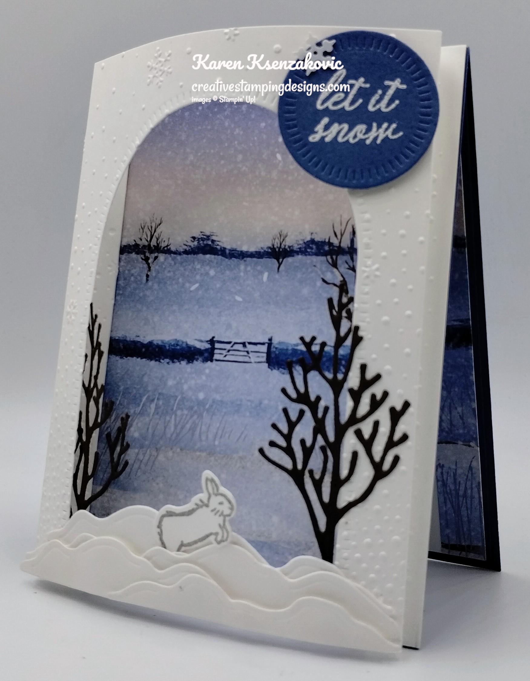 Stampin’ Up! Sparkling Snowflakes for Fun Fold Friday | Creative ...