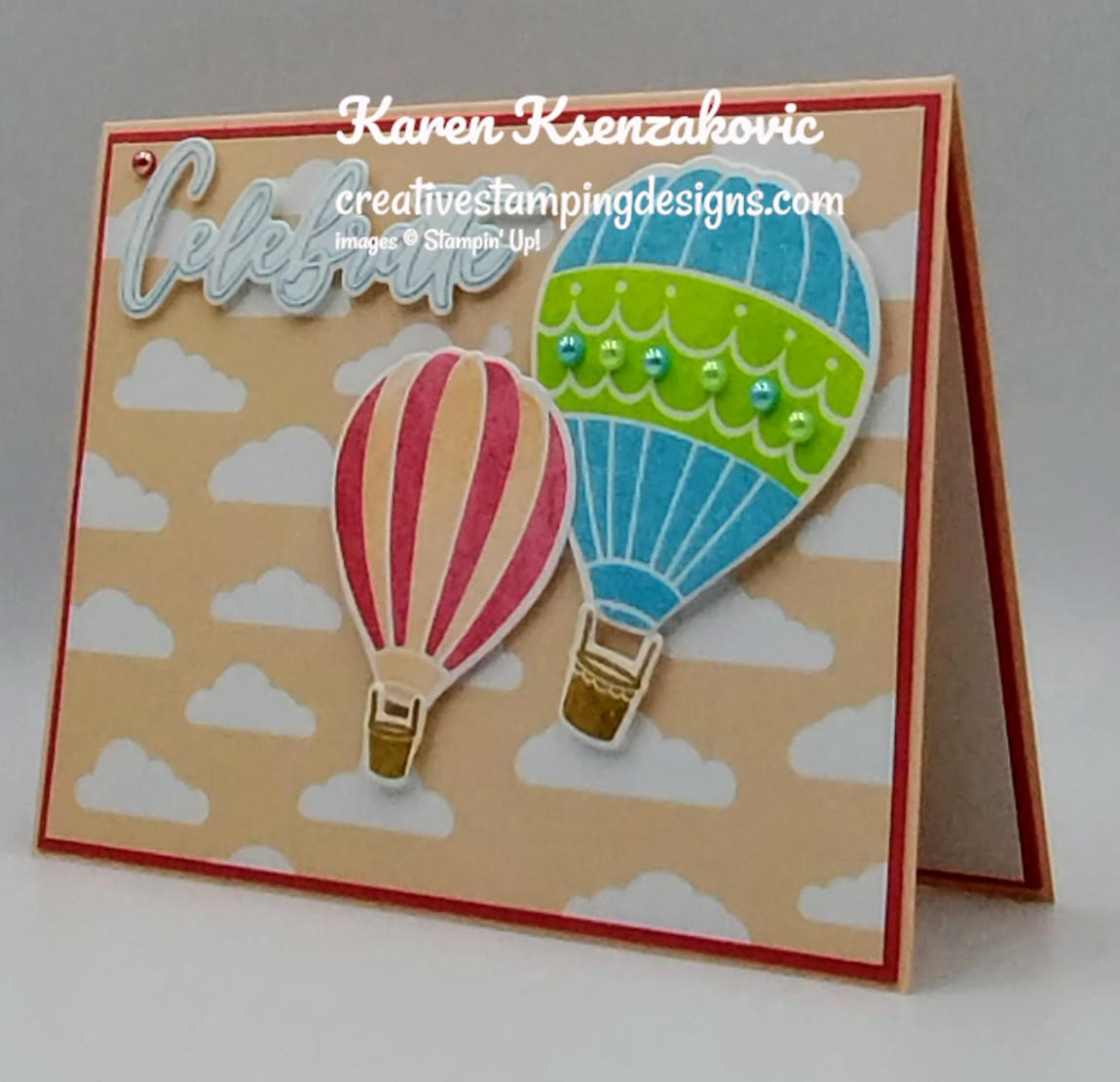 Stampin’ Up! Hot Air Balloon for Amy’s Inkin’ Krew Team Blog Hop ...