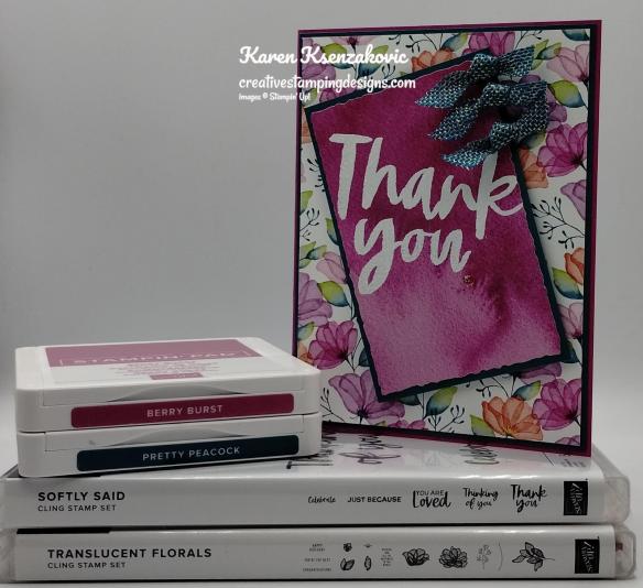 Stampin’ Up! Softly Said | Creative Stamping Designs