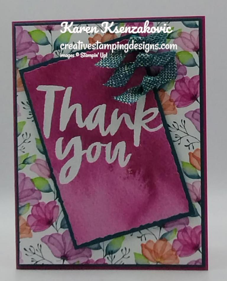Stampin’ Up! Softly Said | Creative Stamping Designs