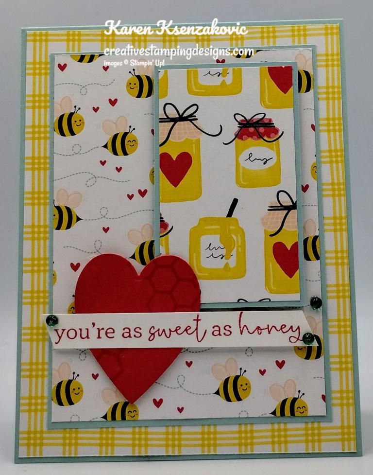 Bee Mine DSP | Creative Stamping Designs