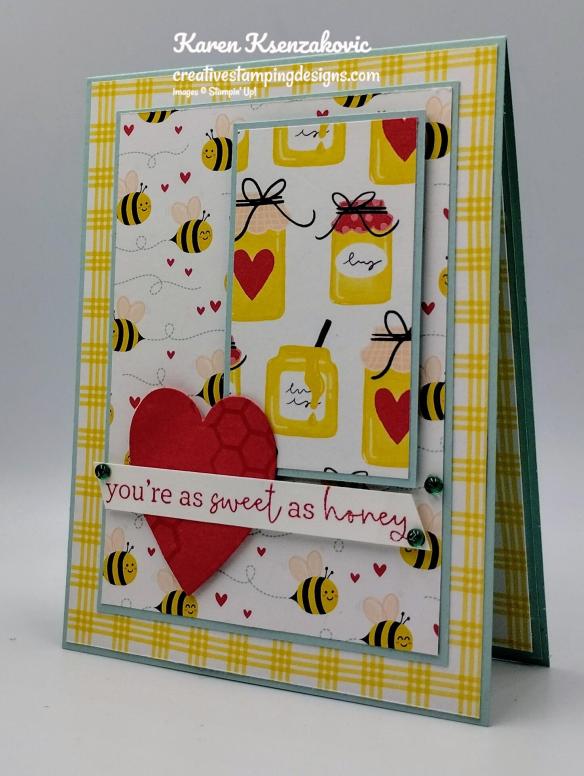 Bee Mine DSP | Creative Stamping Designs