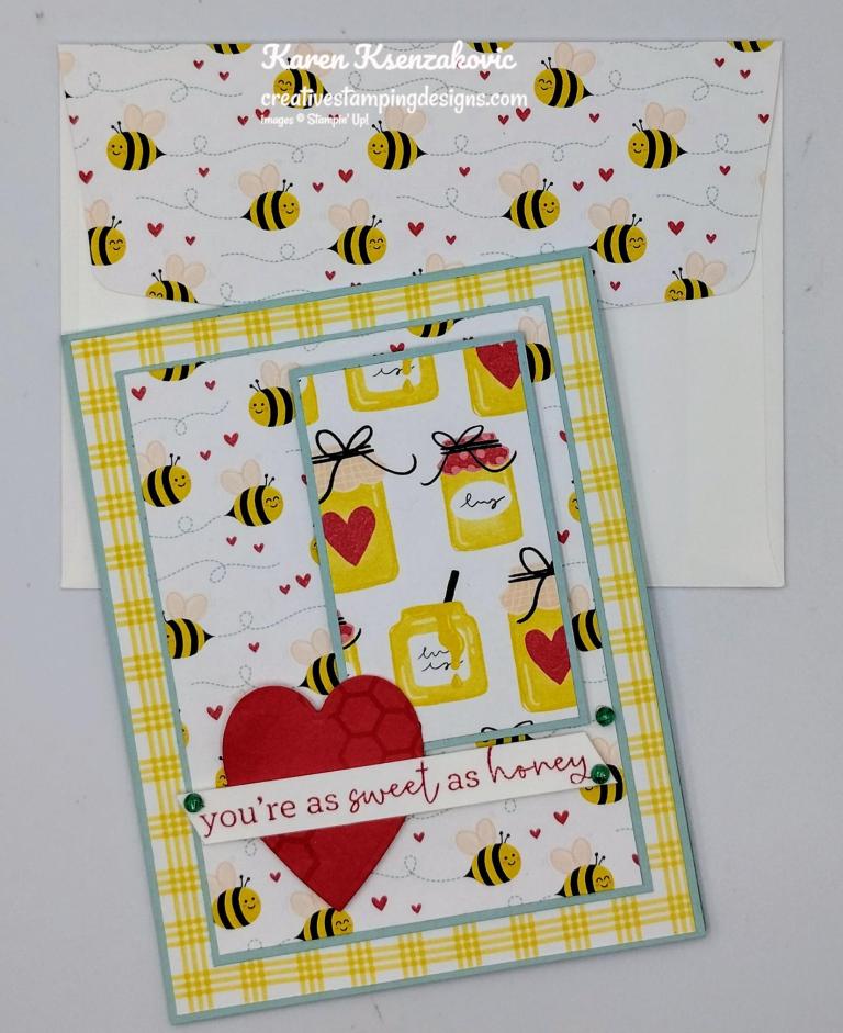 Bee Mine DSP | Creative Stamping Designs