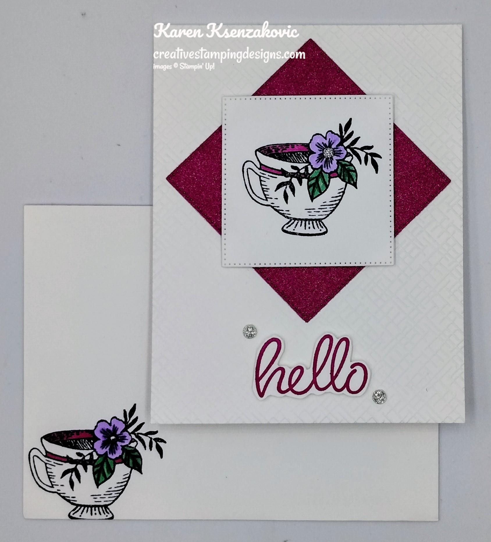 Stampin’ Up! Everyday Details CAS | Creative Stamping Designs