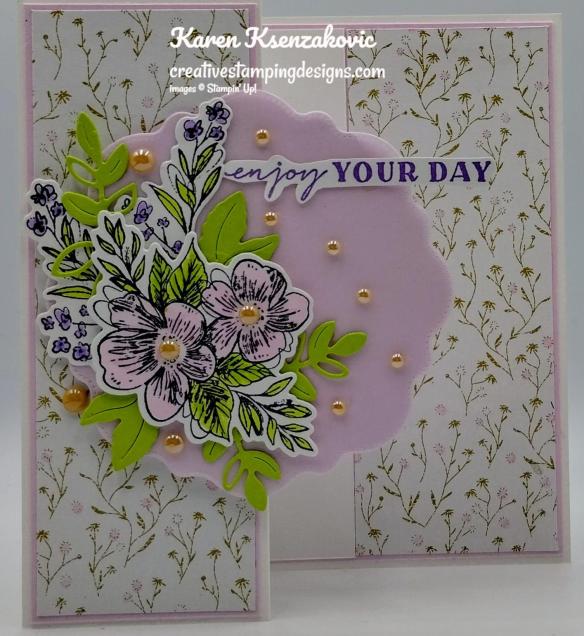 Stampin’ Up! Thoughtful Expressions for Fun Fold Friday | Creative Stamping Designs