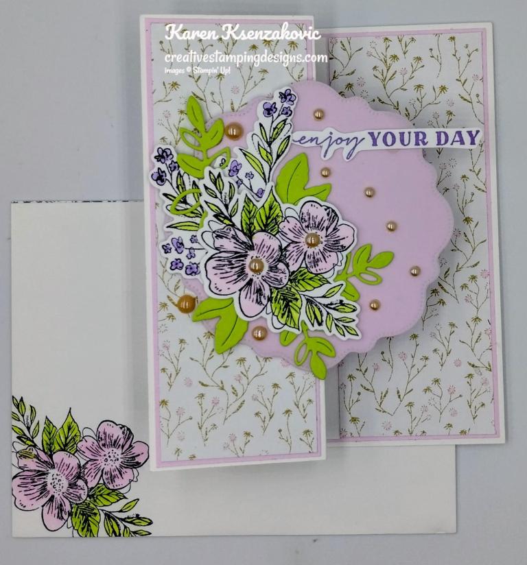 Stampin’ Up! Thoughtful Expressions for Fun Fold Friday | Creative Stamping Designs