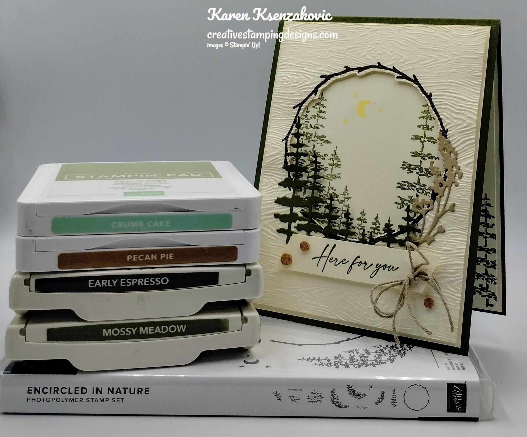 Timber 3D Embossing Folder | Creative Stamping Designs