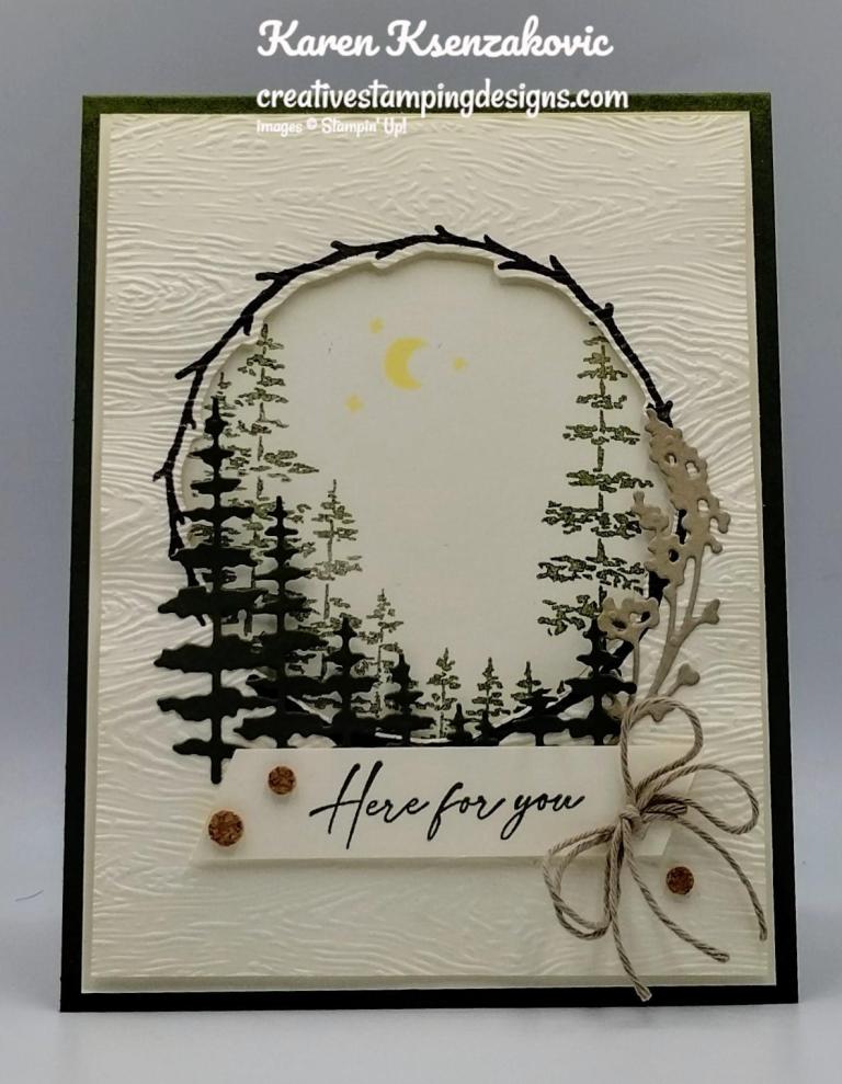 Timber 3D Embossing Folder | Creative Stamping Designs