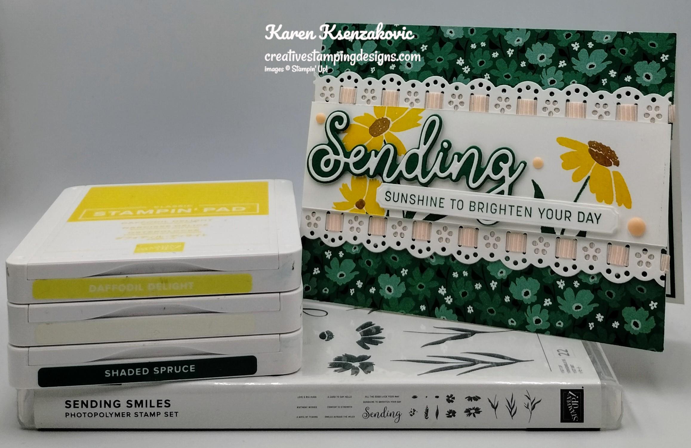 Stampin’ Up! Sending Smiles | Creative Stamping Designs
