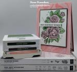 Stampin’ Up! Stippled Roses in Pink | Creative Stamping Designs