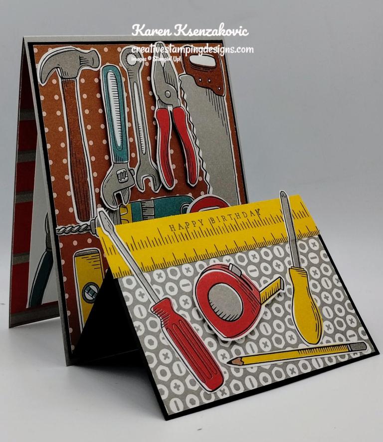 Stampin’ Up! Waves Of Inspiration Tools for Fun Fold Friday | Creative ...