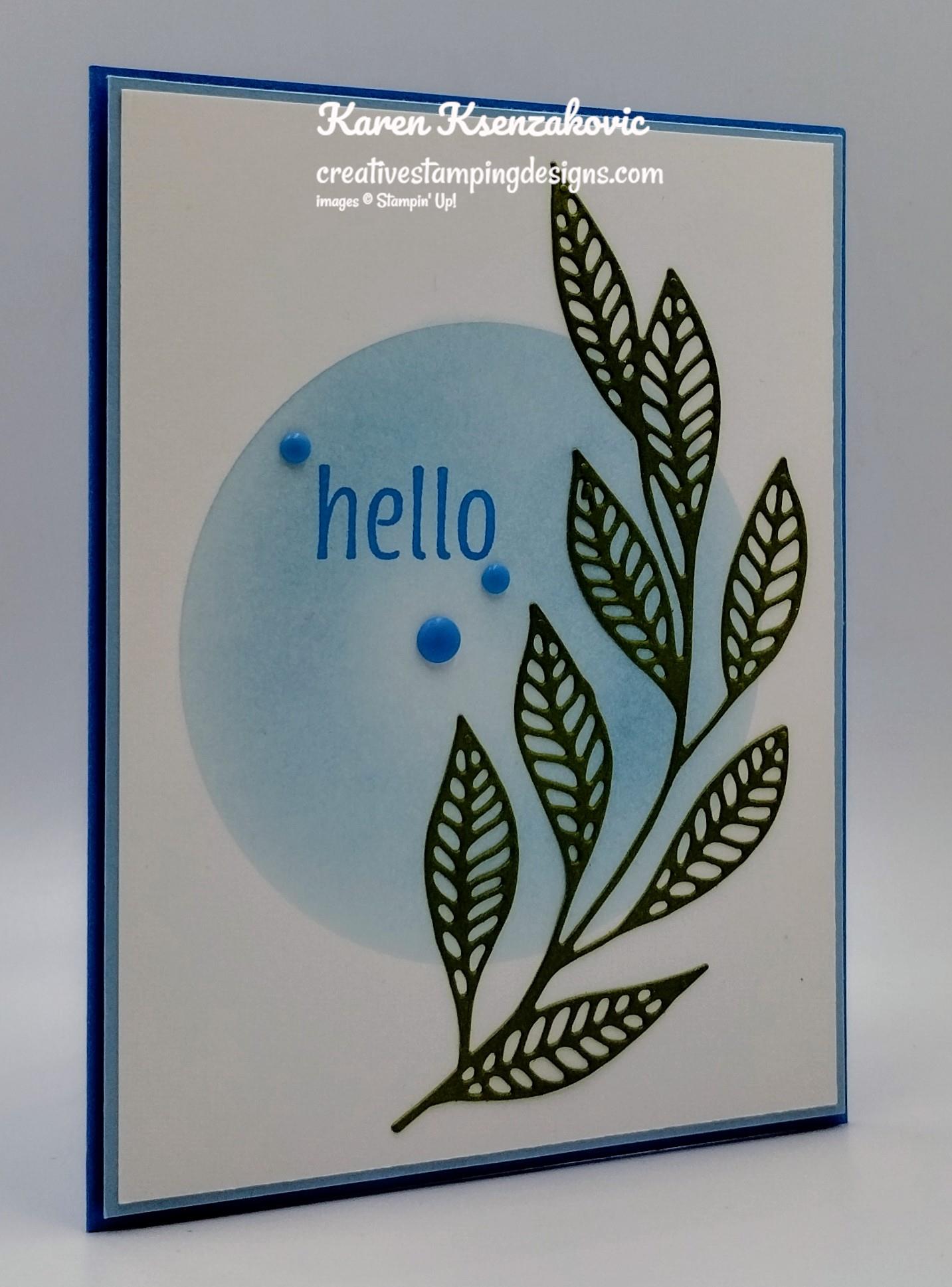 Stampin’ Up! Artistically Inked for The Happy Inkin’ Thursday Blog Hop ...