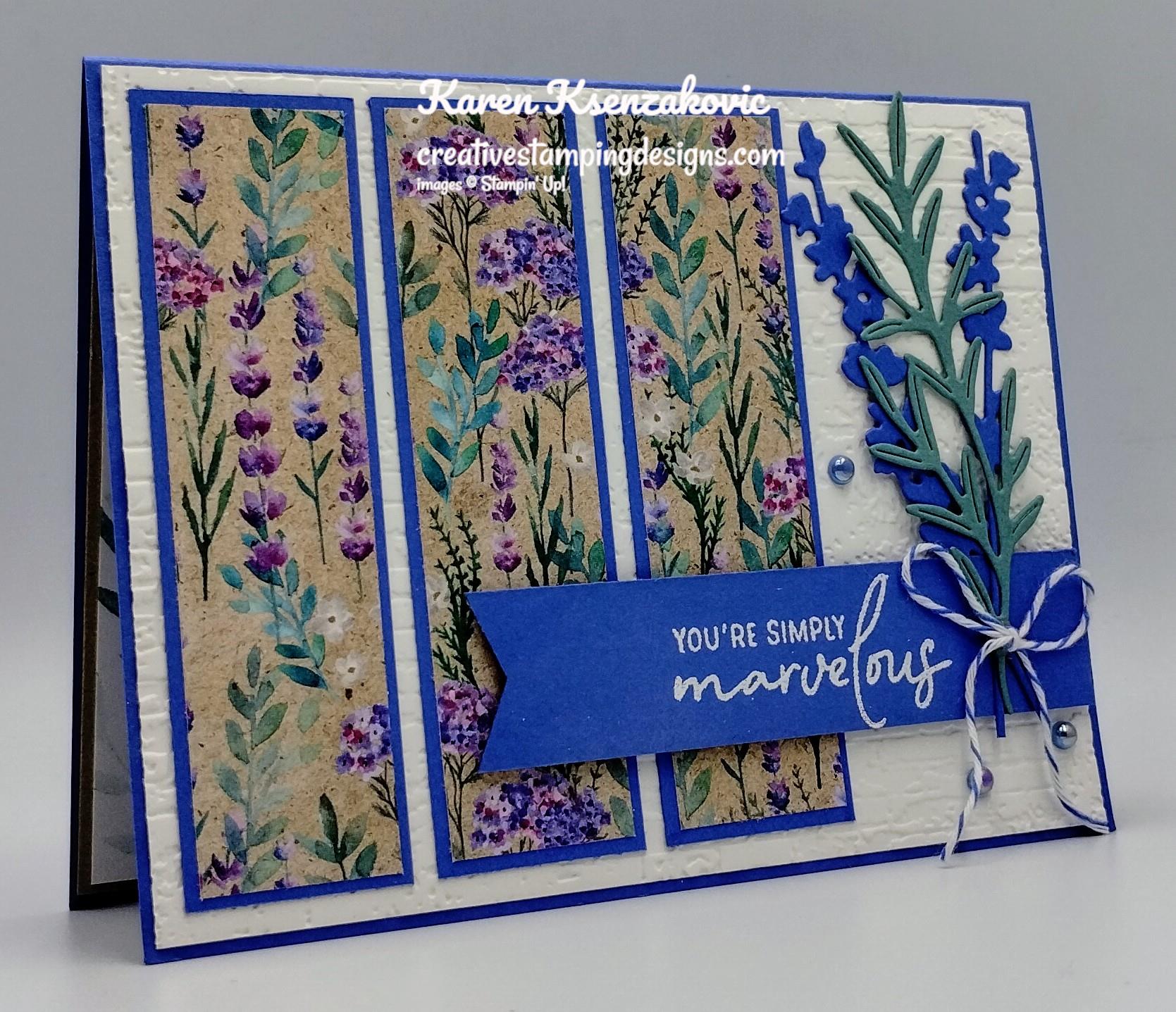Stampin’ Up! Perennial Postage Panels | Creative Stamping Designs