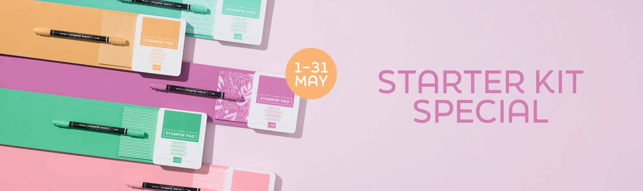 Stampin’ Up! Starter Kit Special Starting May 1 | Creative Stamping Designs