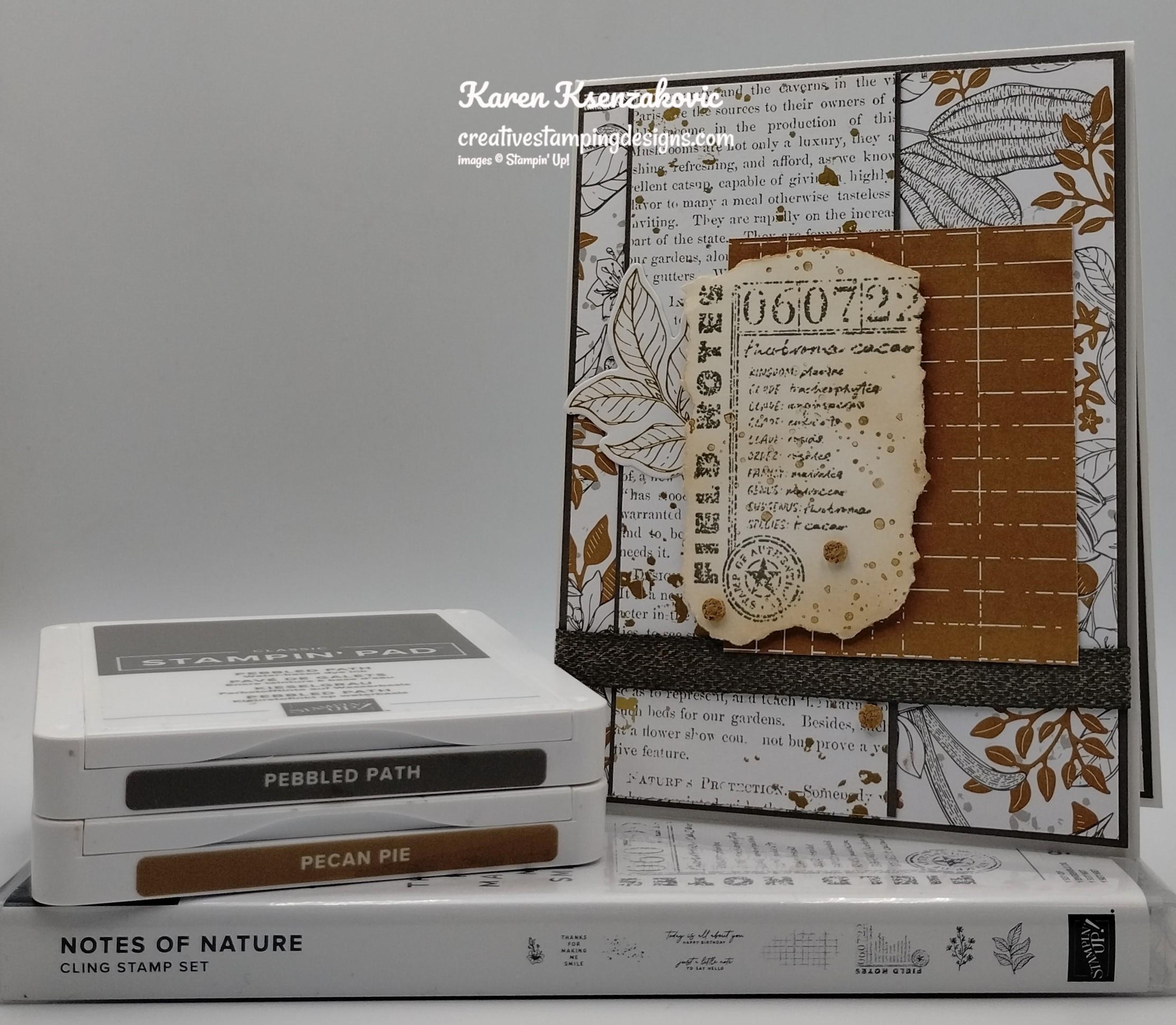 Stampin’ Up! Notes of Nature for The Happy Inkin’ Thursday Blog Hop ...