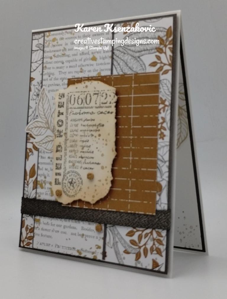 Stampin’ Up! Notes of Nature for The Happy Inkin’ Thursday Blog Hop ...