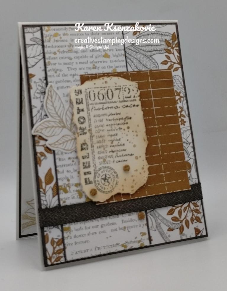 Stampin’ Up! Notes of Nature for The Happy Inkin’ Thursday Blog Hop ...