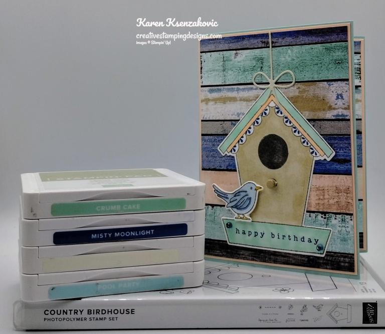 Stampin’ Up! Country Birdhouse Birthday | Creative Stamping Designs