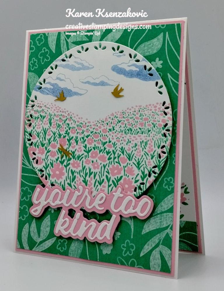 Stampin’ Up! Fields In Bloom | Creative Stamping Designs
