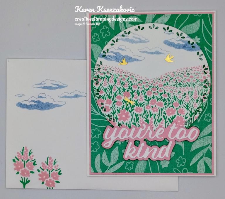 Stampin’ Up! Fields In Bloom | Creative Stamping Designs