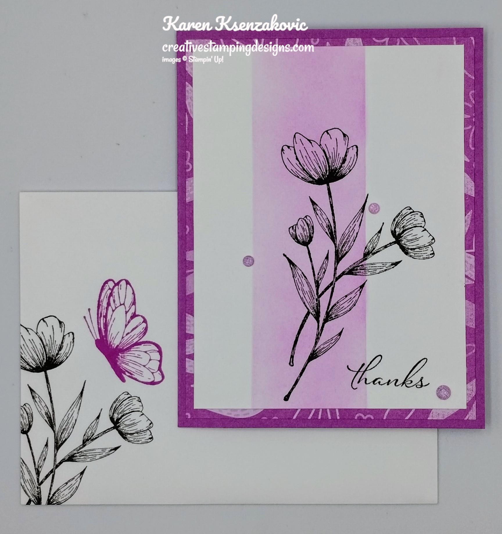 Stampin’ Up! Spotlight on Nature CAS | Creative Stamping Designs