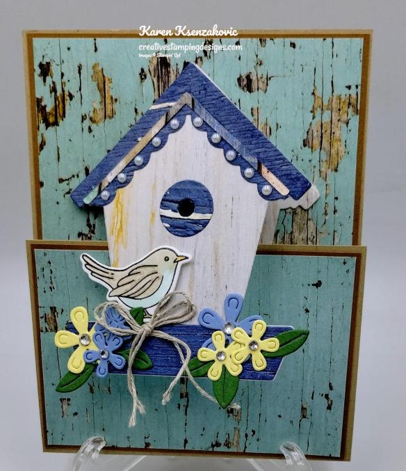 Stampin’ Up! Country Birdhouse for Fun Fold Friday | Creative Stamping ...