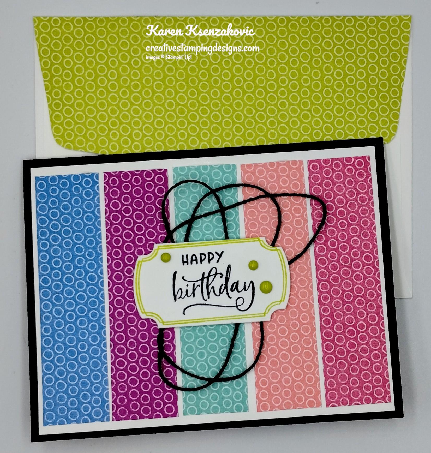 Creative Stamping Designs | Karen Ksenzakovic, Independent Stampin' Up ...