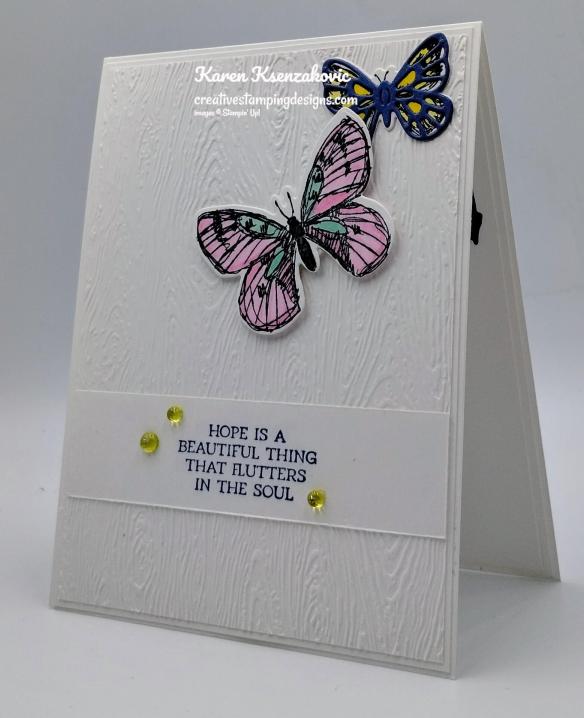 Timber 3D Embossing Folder | Creative Stamping Designs