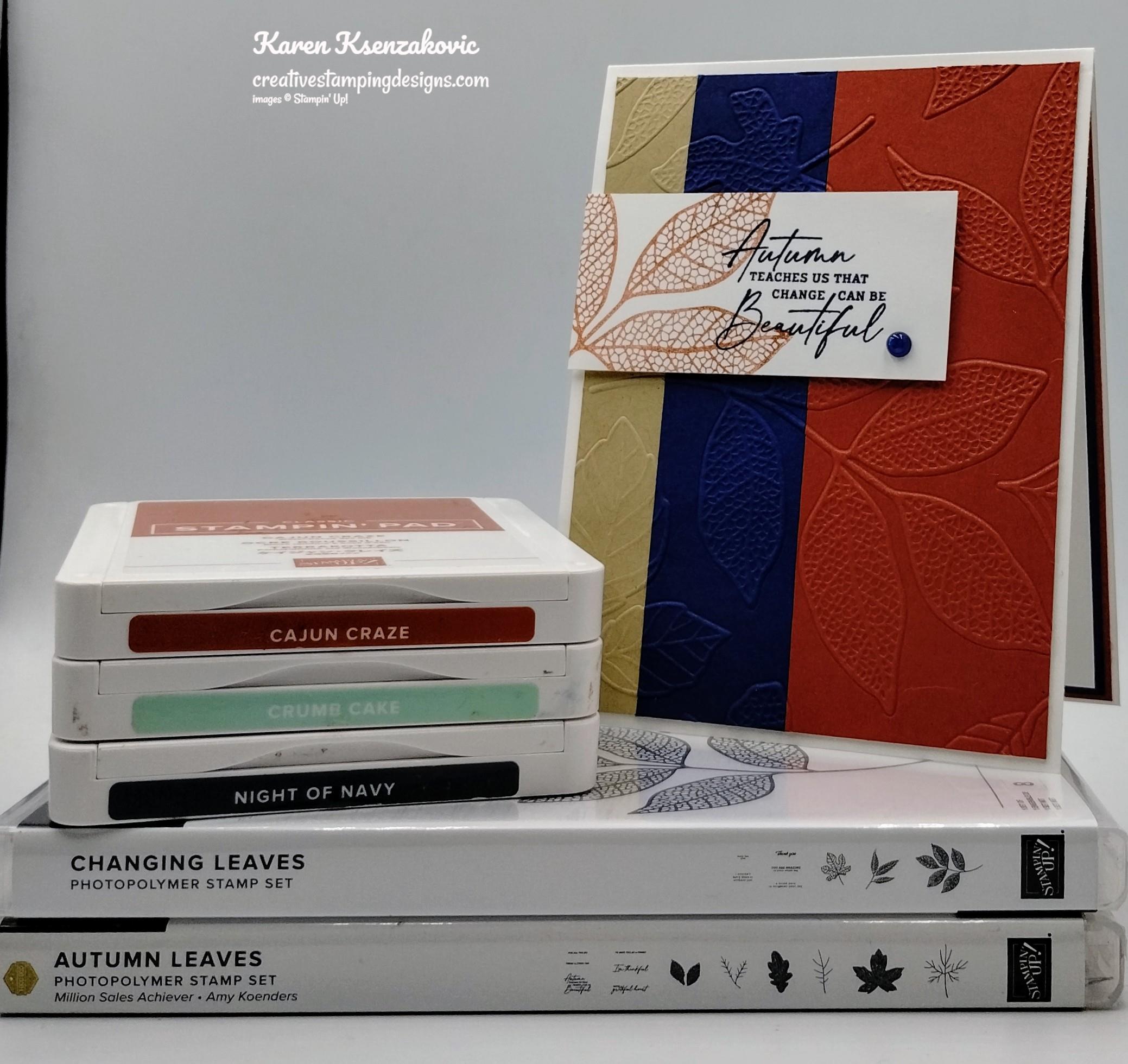 Stampin’ Up! Changing Autumn Leaves | Creative Stamping Designs
