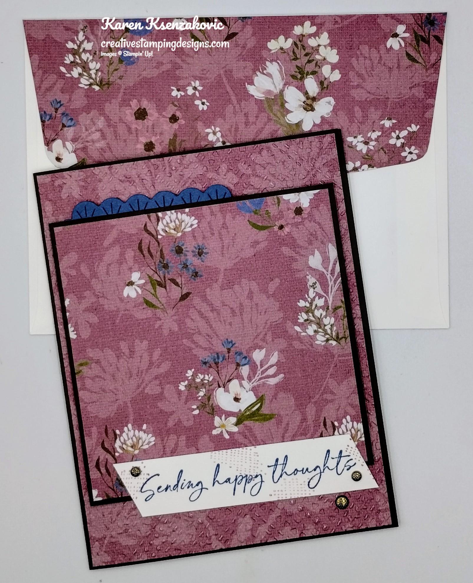 Stampin’ Up! Wildly Flowering Designs | Creative Stamping Designs