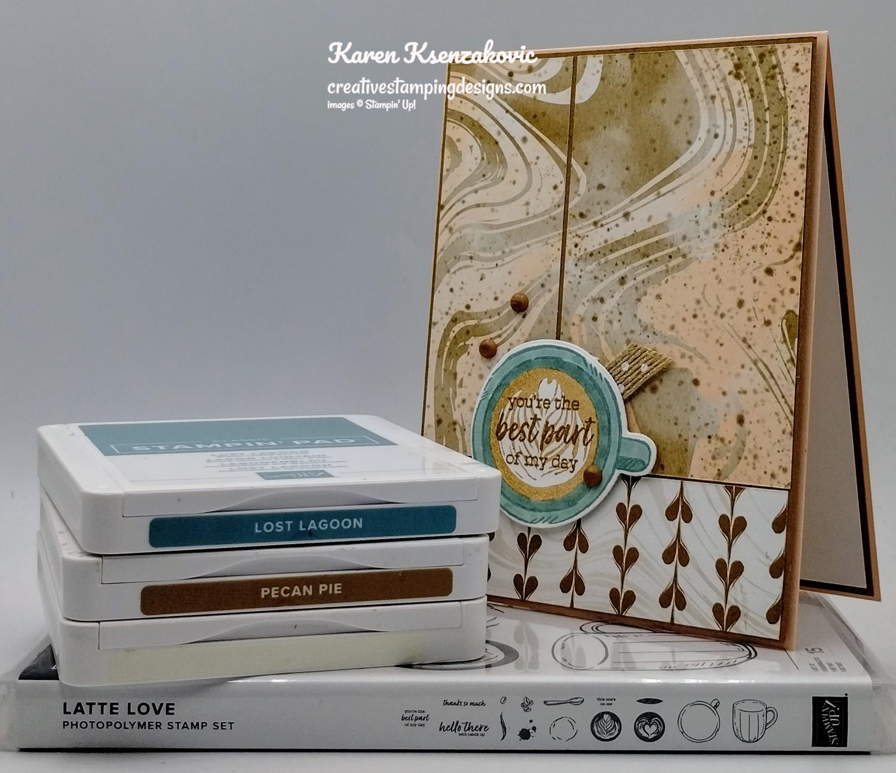 Stampin’ Up! Latte Love with Panels | Creative Stamping Designs