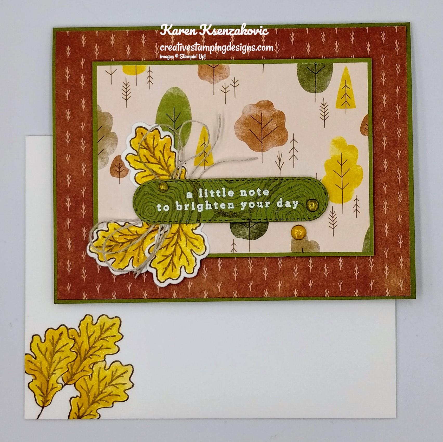 Stampin’ Up! Sweet Days of Autumn Expressions for The Happy Inkin ...