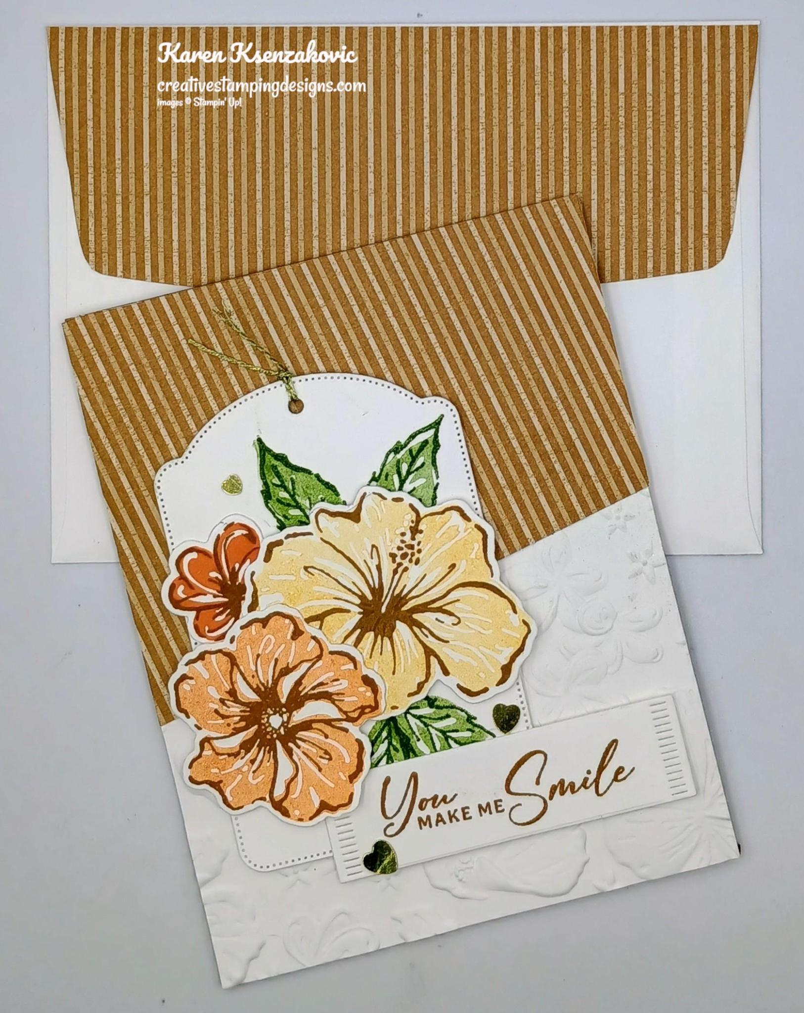Stampin’ Up! Happy Hibiscus Sneak Peek | Creative Stamping Designs