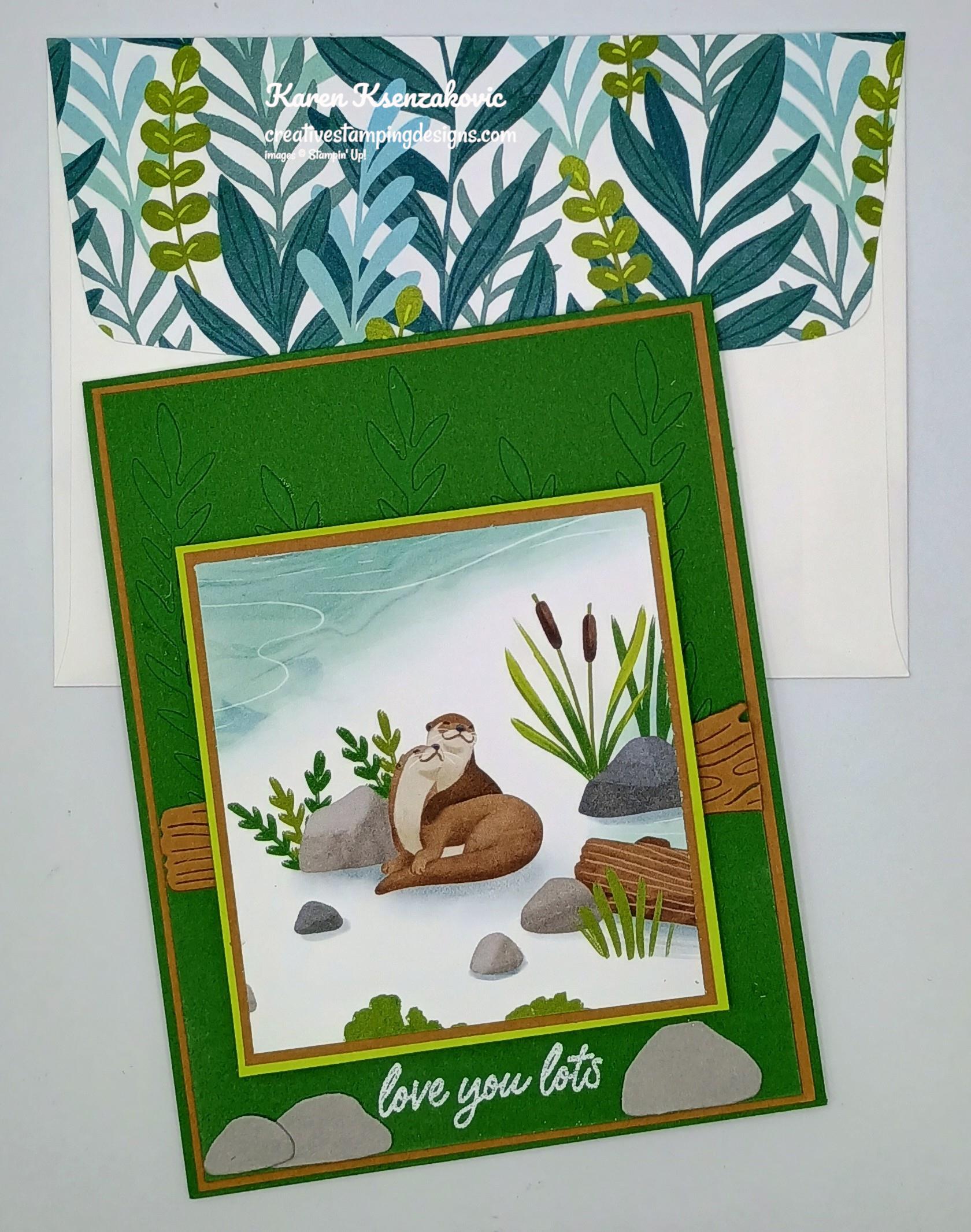 Stampin’ Up! Otterly Amazing Love | Creative Stamping Designs