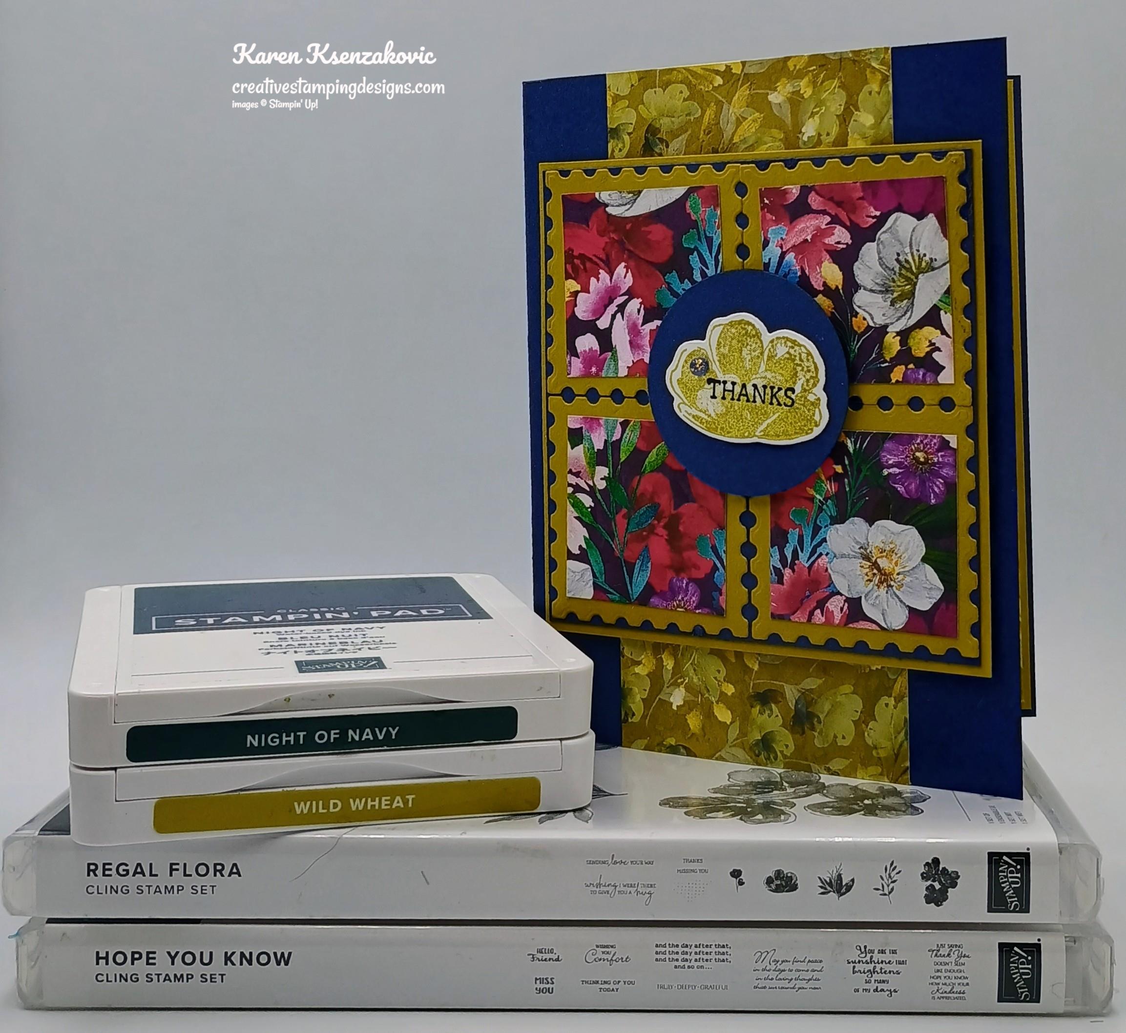 Stampin’ Up! Regal Flora Postage | Creative Stamping Designs