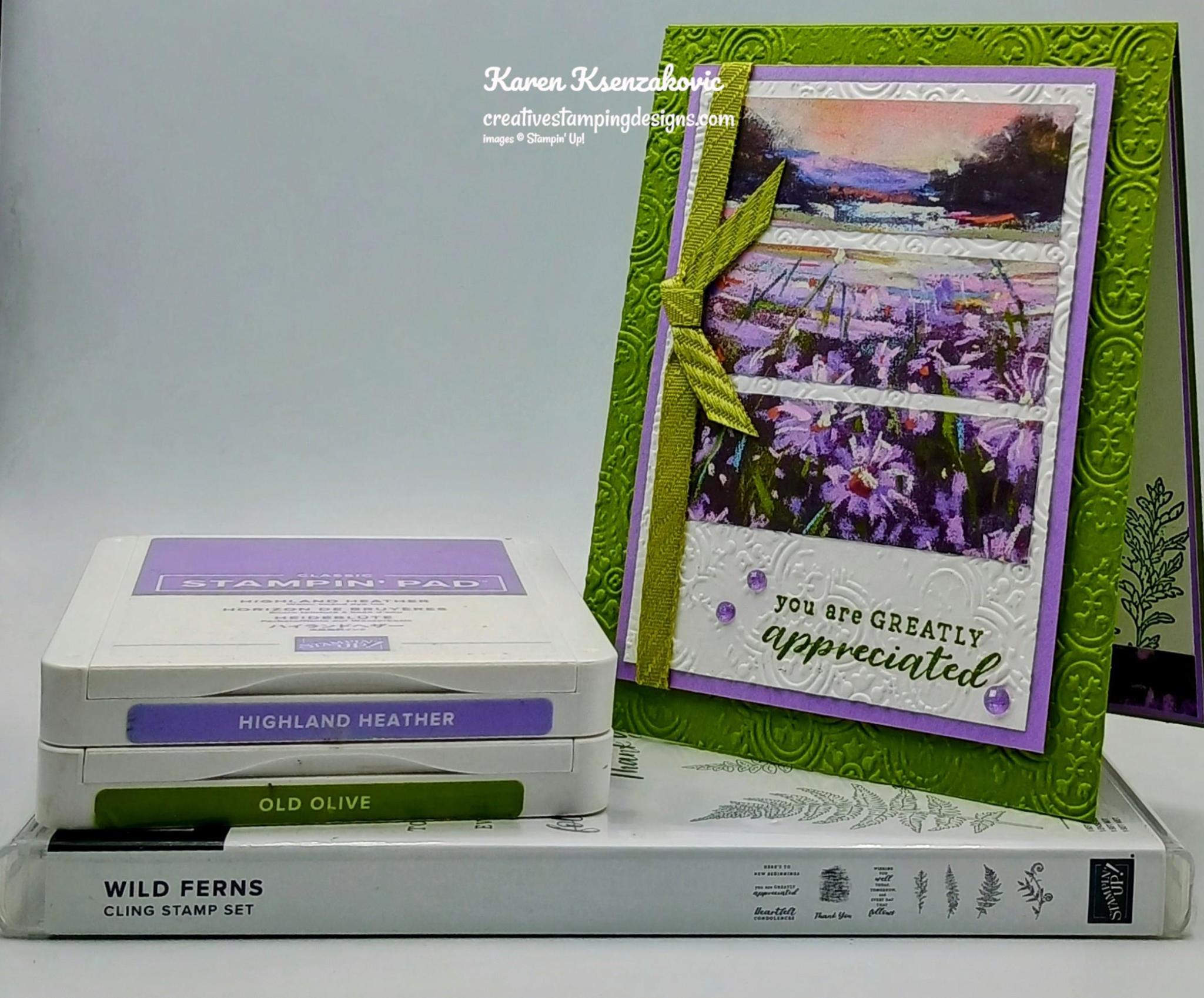 Stampin’ Up! Wild Ferns for Amy’ Inkin’ Krew Team Blog Hop | Creative ...