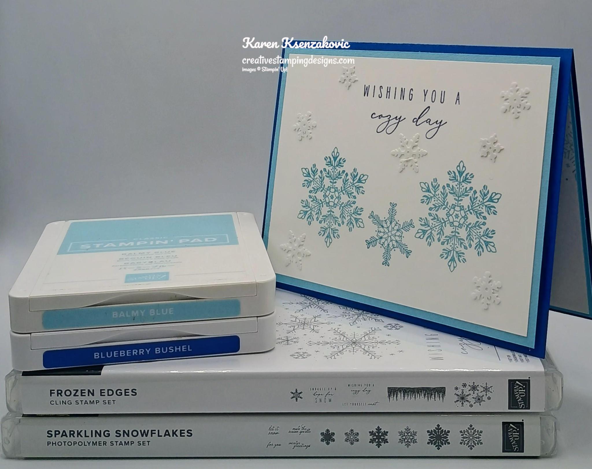 Stampin’ Up! Frozen Edges for The Happy Inkin’ Thursday Blog Hop ...