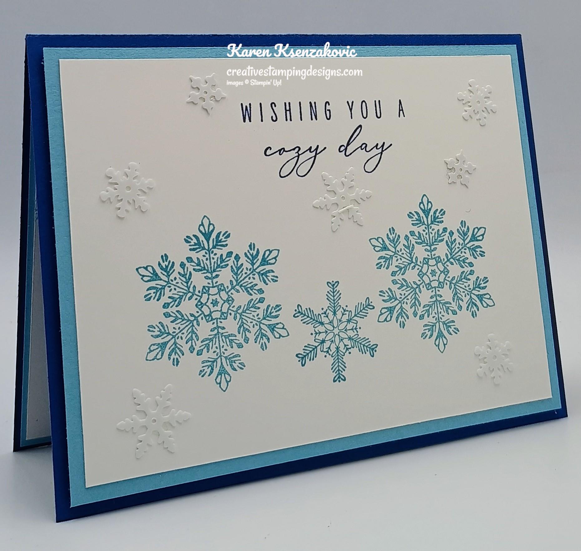 Stampin’ Up! Frozen Edges for The Happy Inkin’ Thursday Blog Hop ...