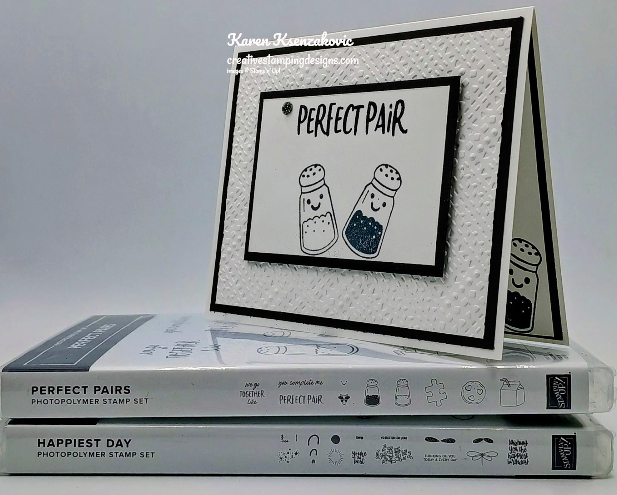 Stampin’ Up! Perfect Pairs Salt & Pepper | Creative Stamping Designs