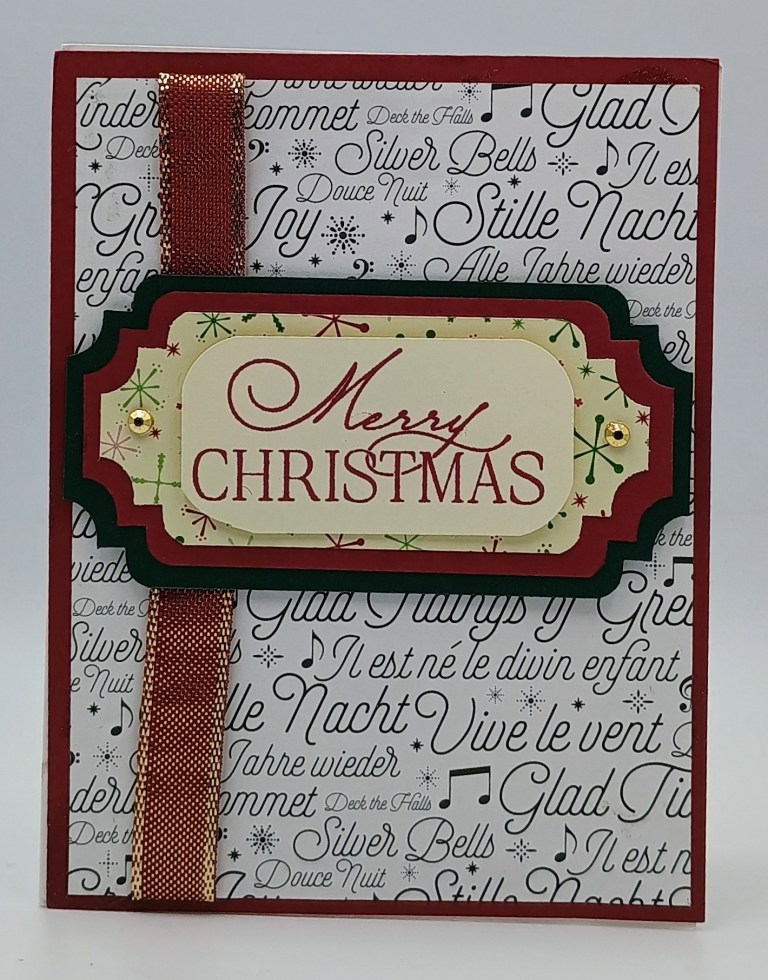 Merry Christmas & Sharing Christmas Cards | Creative Stamping Designs