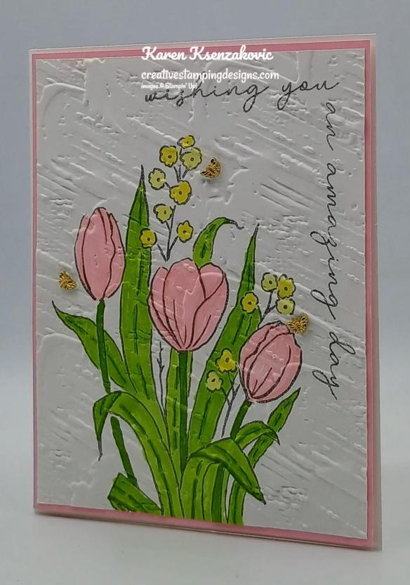 Stampin’ Up! Mixed Florals Spring Corners | Creative Stamping Designs